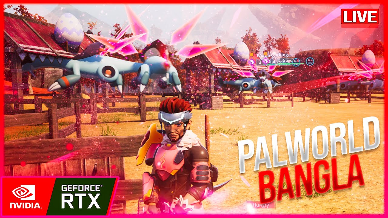 Palworld Breeding Jet Dragon Legendary Pal's Bangla Live - YouTube