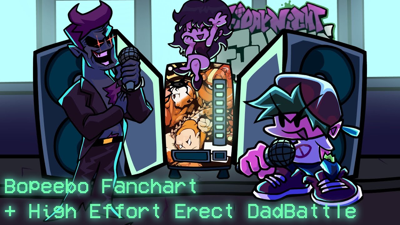 Friday Night Funkin': Erect - VS Daddy Dearest - Bopeebo & Dadbattle ...