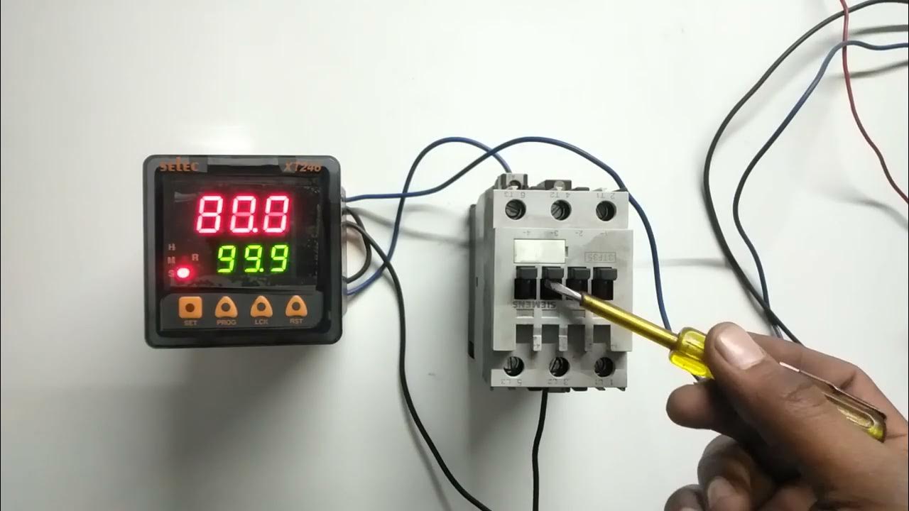 Digital timer programming and prectical (XT246) - YouTube