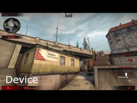 Astralis Overpass B Execute Smoke'n Flash Tutorial