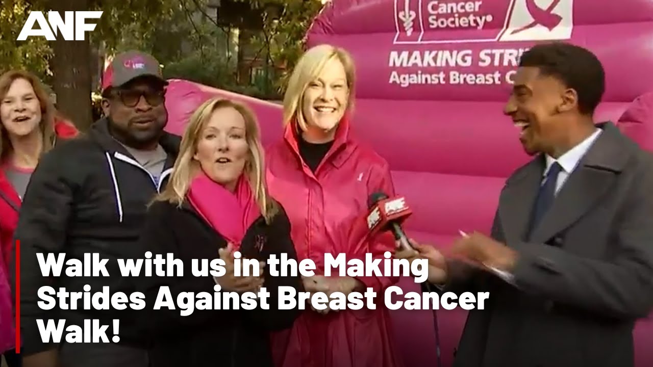 INTERVIEW: Making Strides Against Breast Cancer Walk - YouTube