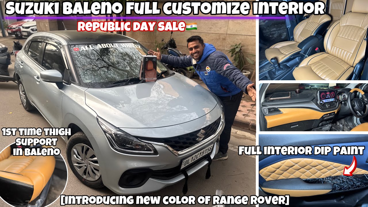2025 Baleno full interior modification 🔥|| Baleno base to top ...