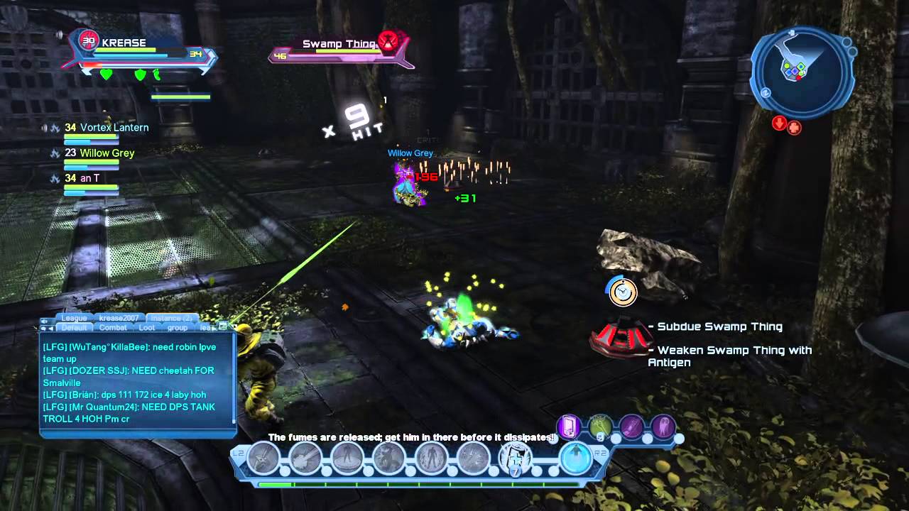 DCUO - Spring 2015 Event - Swamp Thing - YouTube
