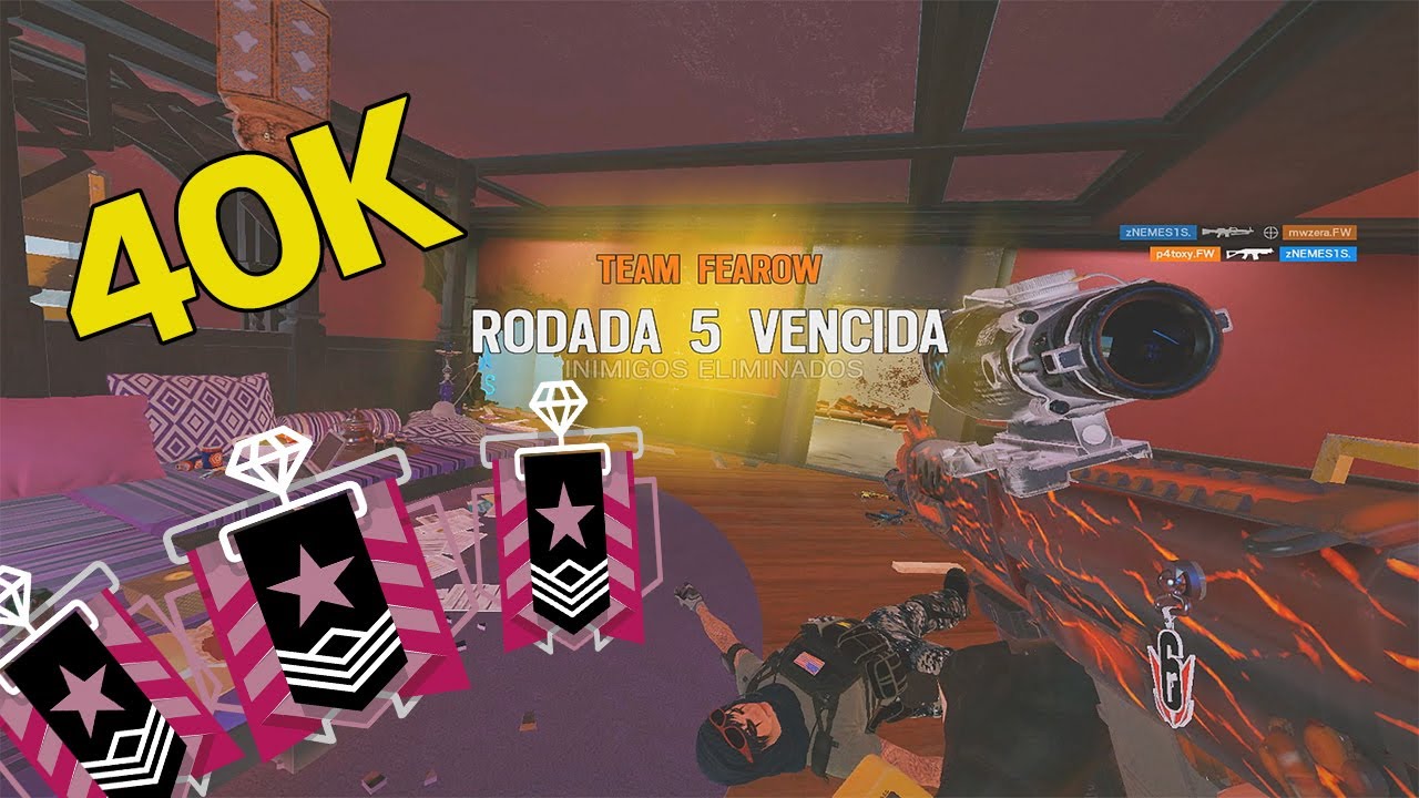 R6 PC - FINALLY CHAMPION AND THX 40KSUBS - YouTube