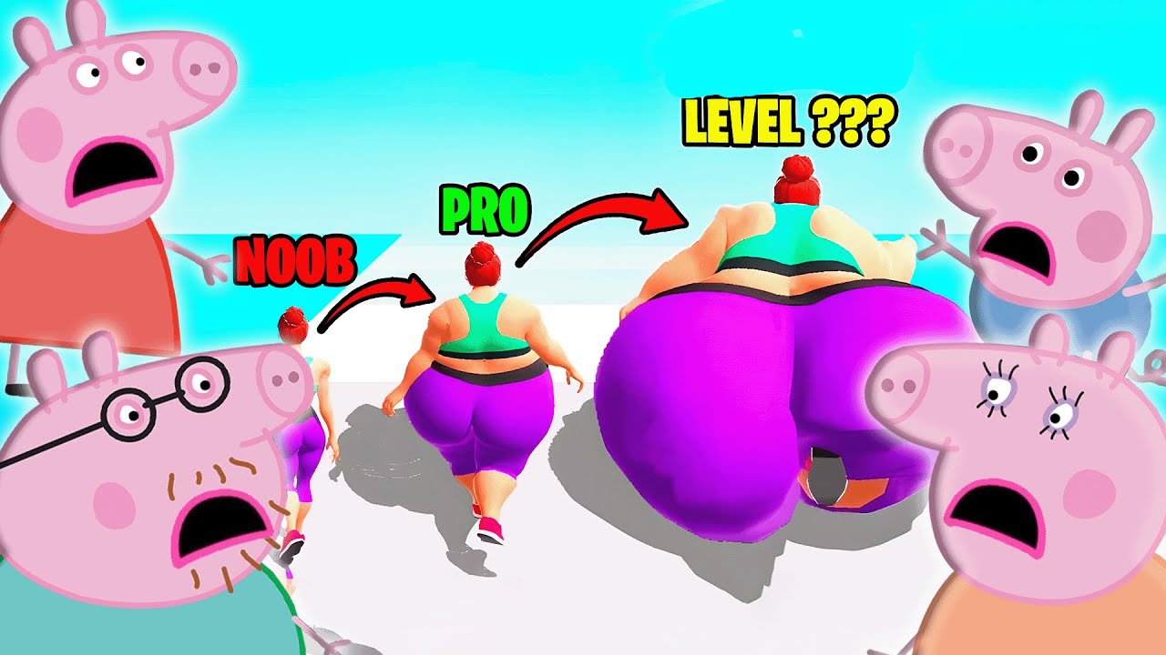 Peppa Pig PLAY +1 FAT EVERY SECOND in Roblox - YouTube