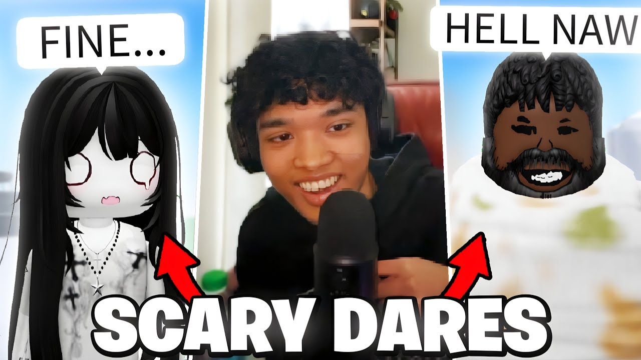 Paying People To Do SCARY DARES In Roblox.. - YouTube