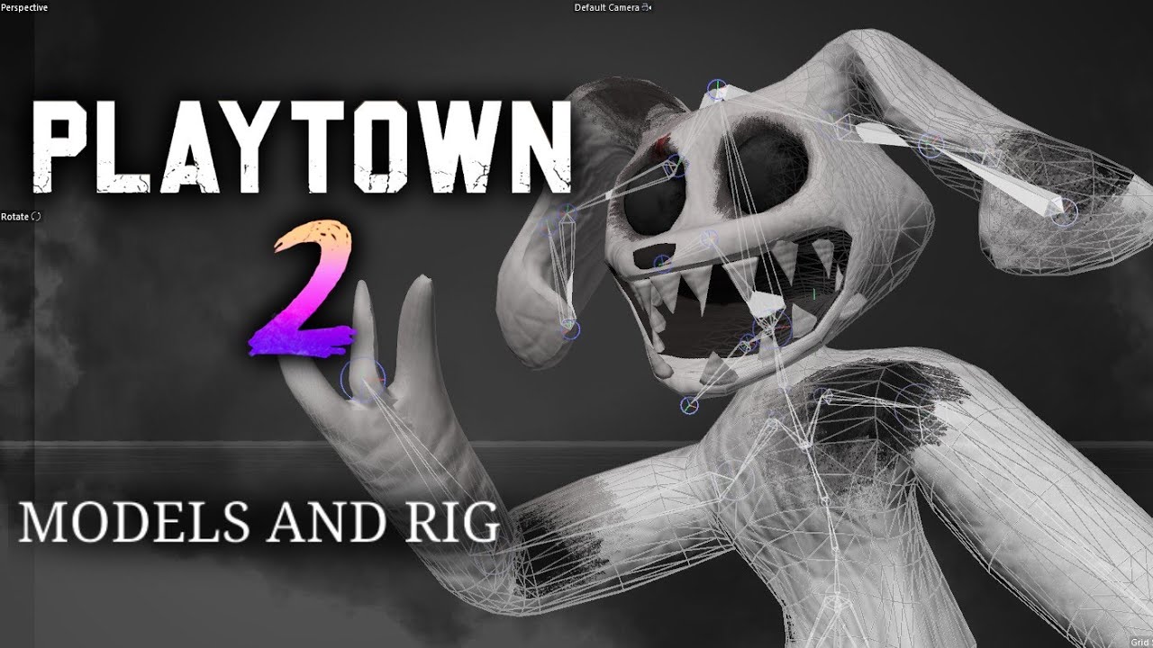 PLAYTOWN 2 🦕 Behind the Scenes // Models and rig - YouTube