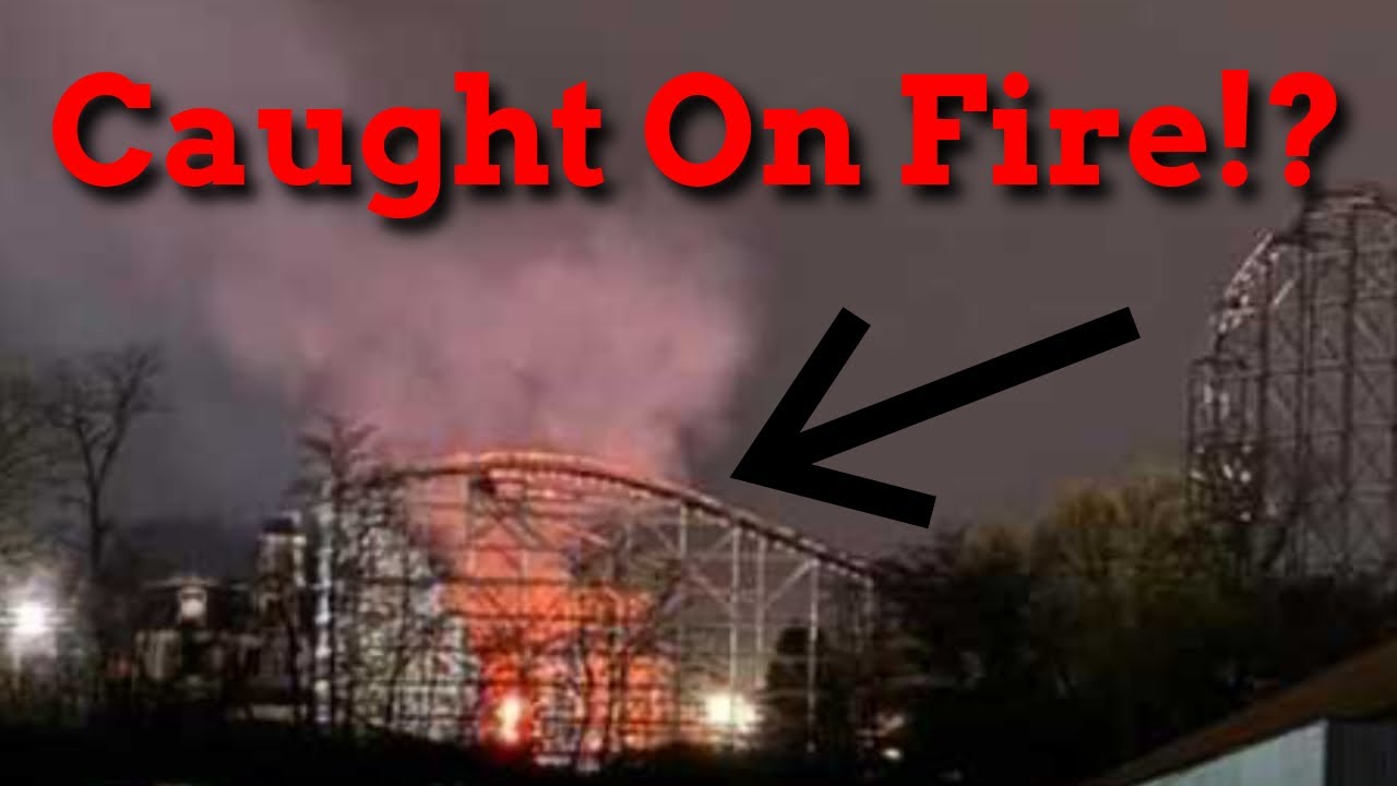 Did One Of Kennywood’s Roller Coasters Catch On FIRE!? - YouTube