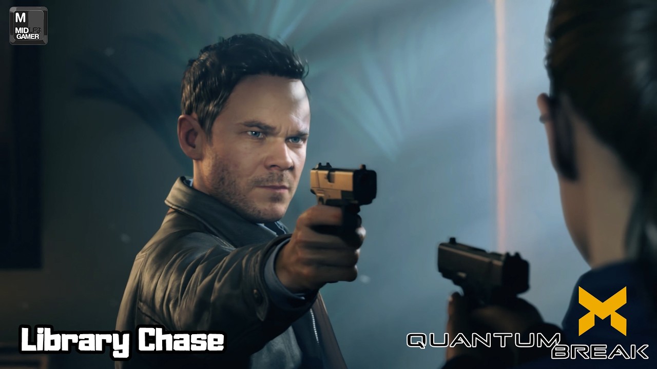 Part 3: Library Chase | Quantum Break | Act 1 | #quantumbreak - YouTube