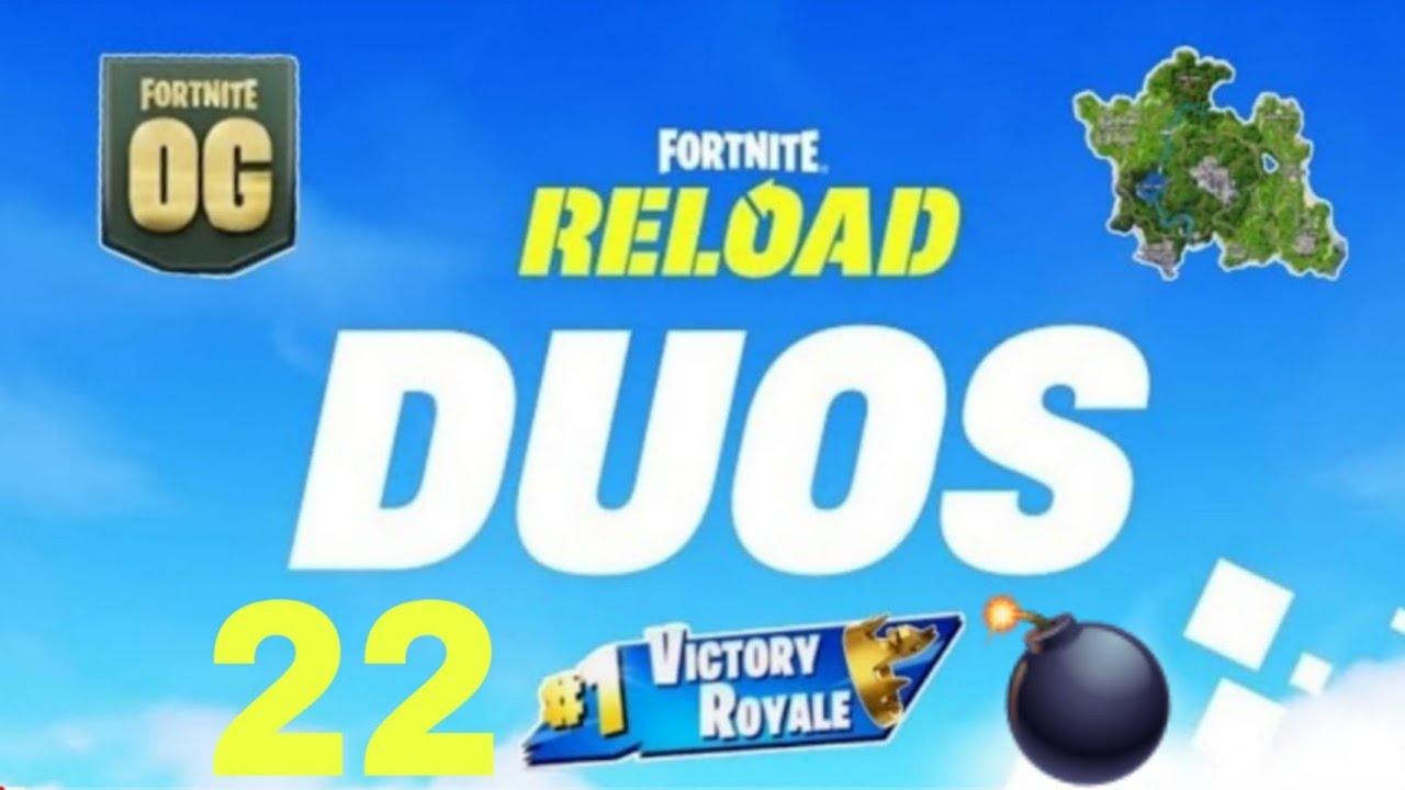 22 KILL WIN DUO RECARGA FORTNITE😈👑🤯👍🏻👏🏻🤩😁🤑🤗 - YouTube