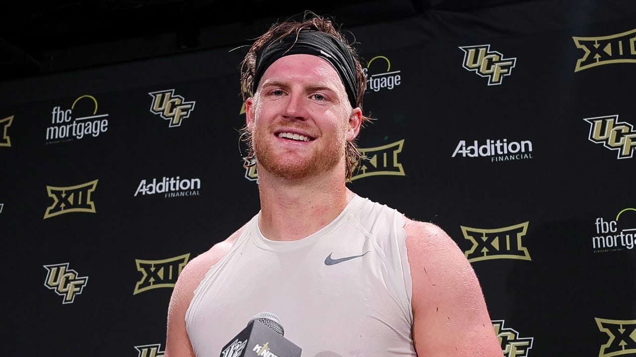 UCF Football LB Ethan Barr: "The reason I came here is to win and win ...