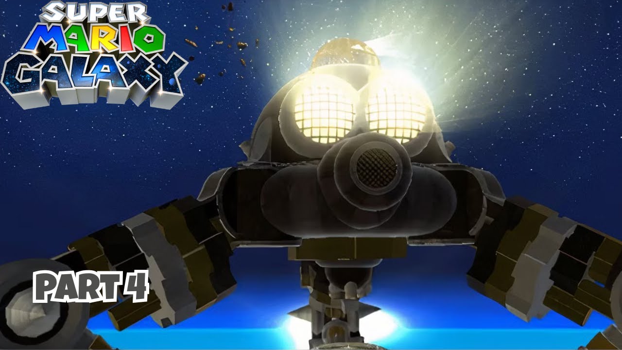 Battle Of The MEGALEG! | Super Mario Galaxy Playthrough Part 4 - YouTube