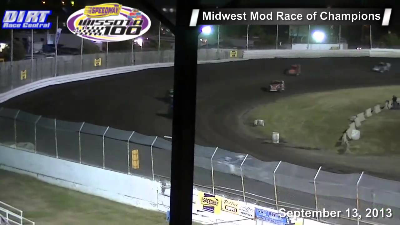 WISSOTA 100 9 13 13 Midwest Modified Race of Champions - YouTube