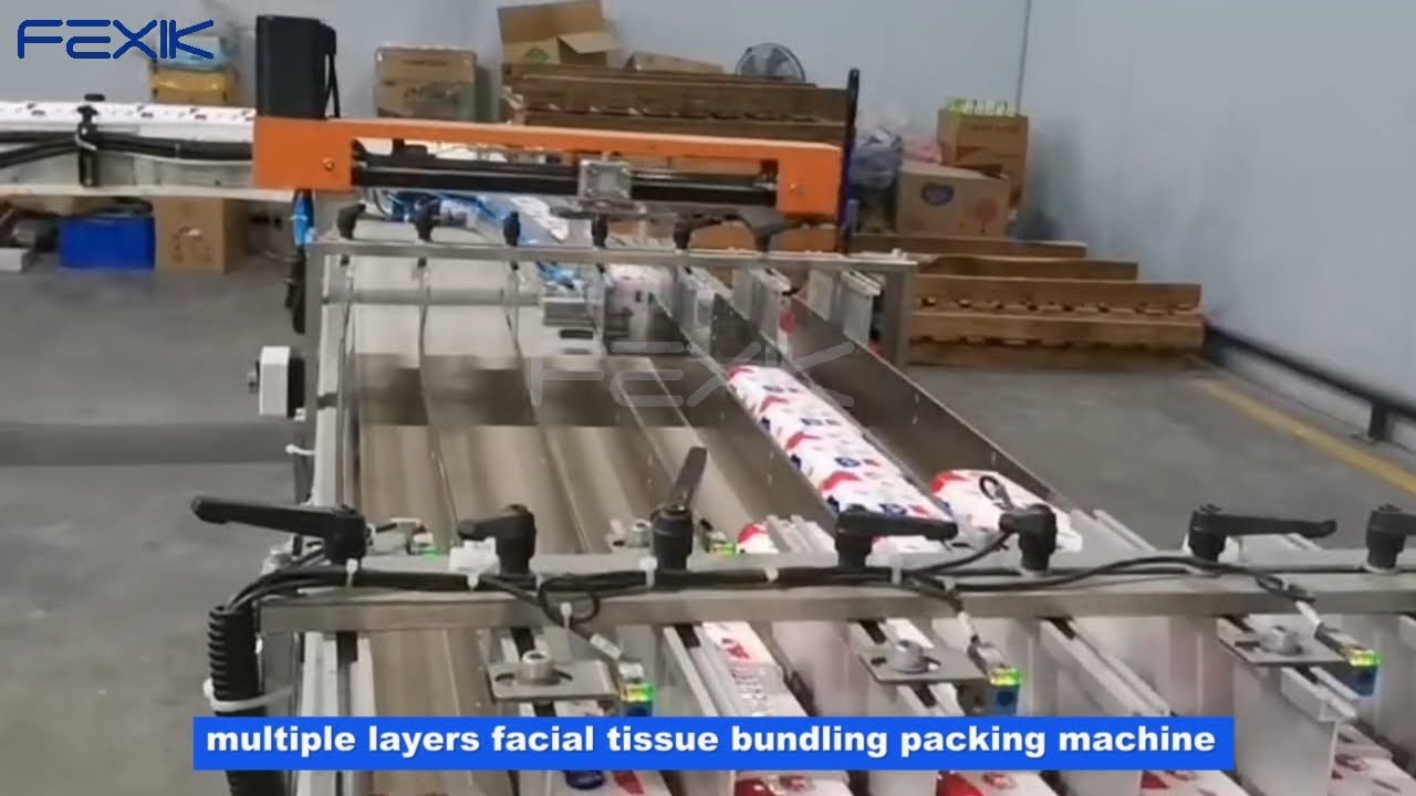 China tissue paper packing machine manufacturers - Fexik - YouTube