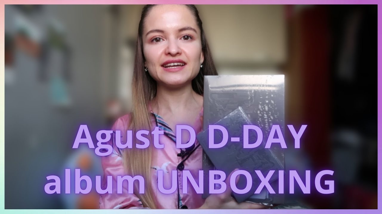 Agust D D-DAY Album Unboxing - YouTube