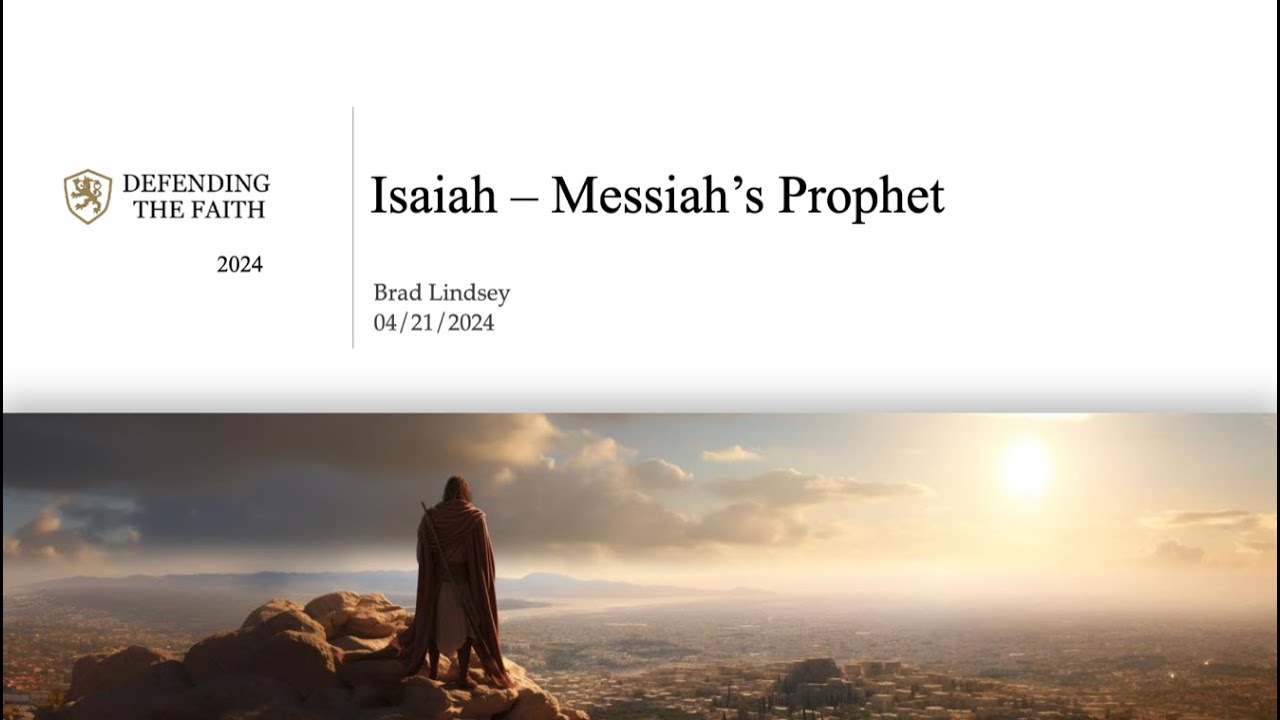Isaiah: Messiah's Prophet - YouTube