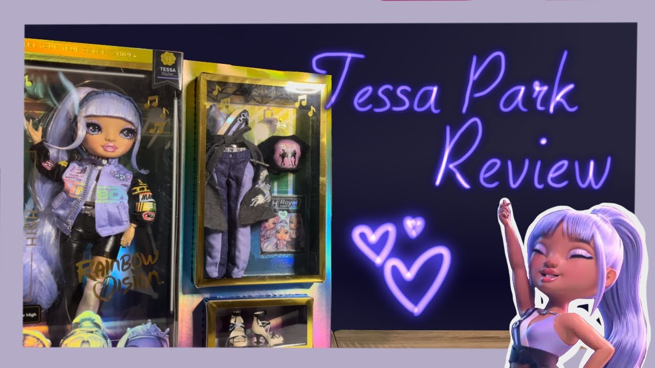 Rainbow High Rainbow Vision Reveiw! Tessa Park from the Royal Three ...