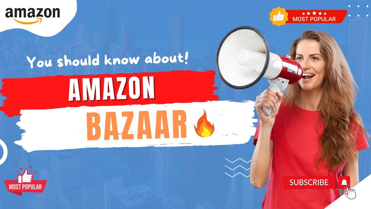 WHAT IS AMAZON BAZAAR? HOW TO LAUNCH AMAZON BAZAAR? HINDI | FULL VIDEO STEP BY STEP | Official ...