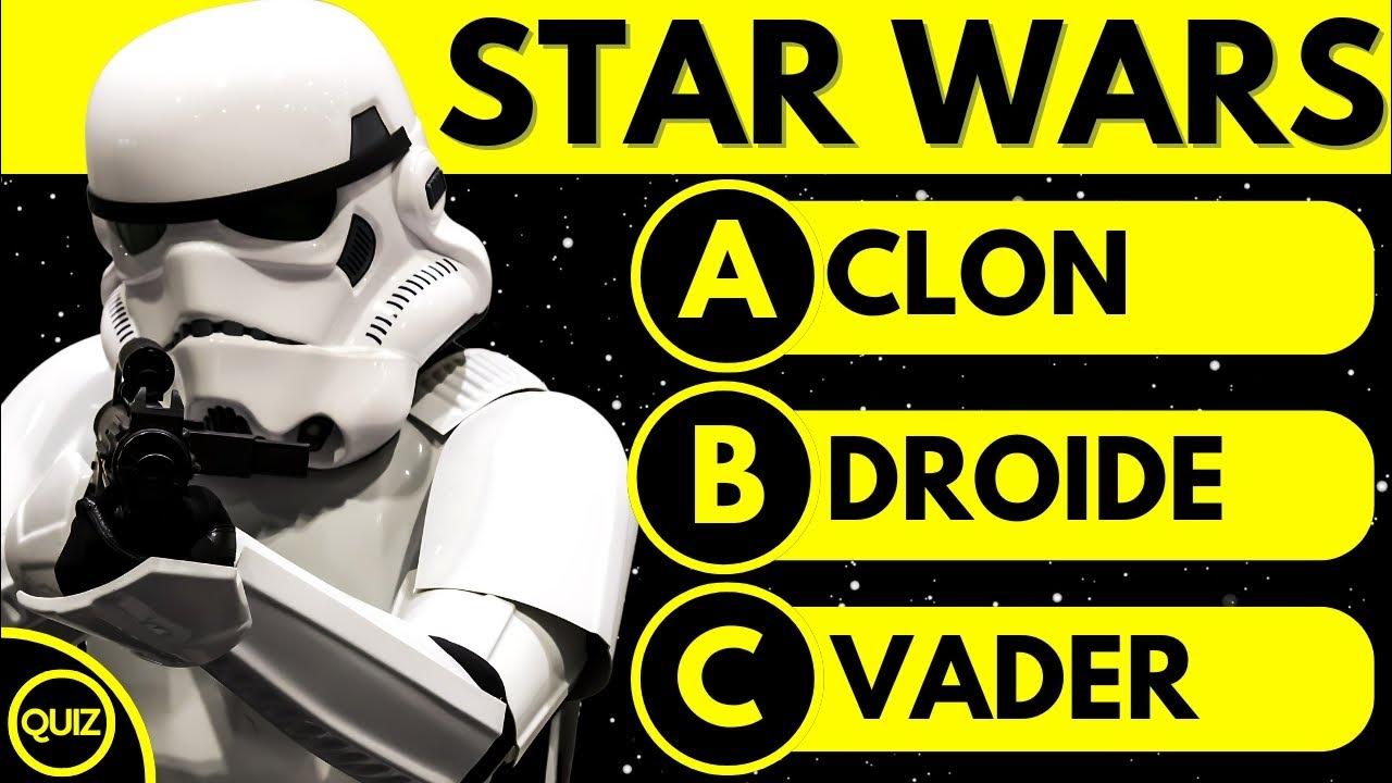 100 Preguntas de STAR WARS | QUIZ Preguntas y Respuestas - YouTube