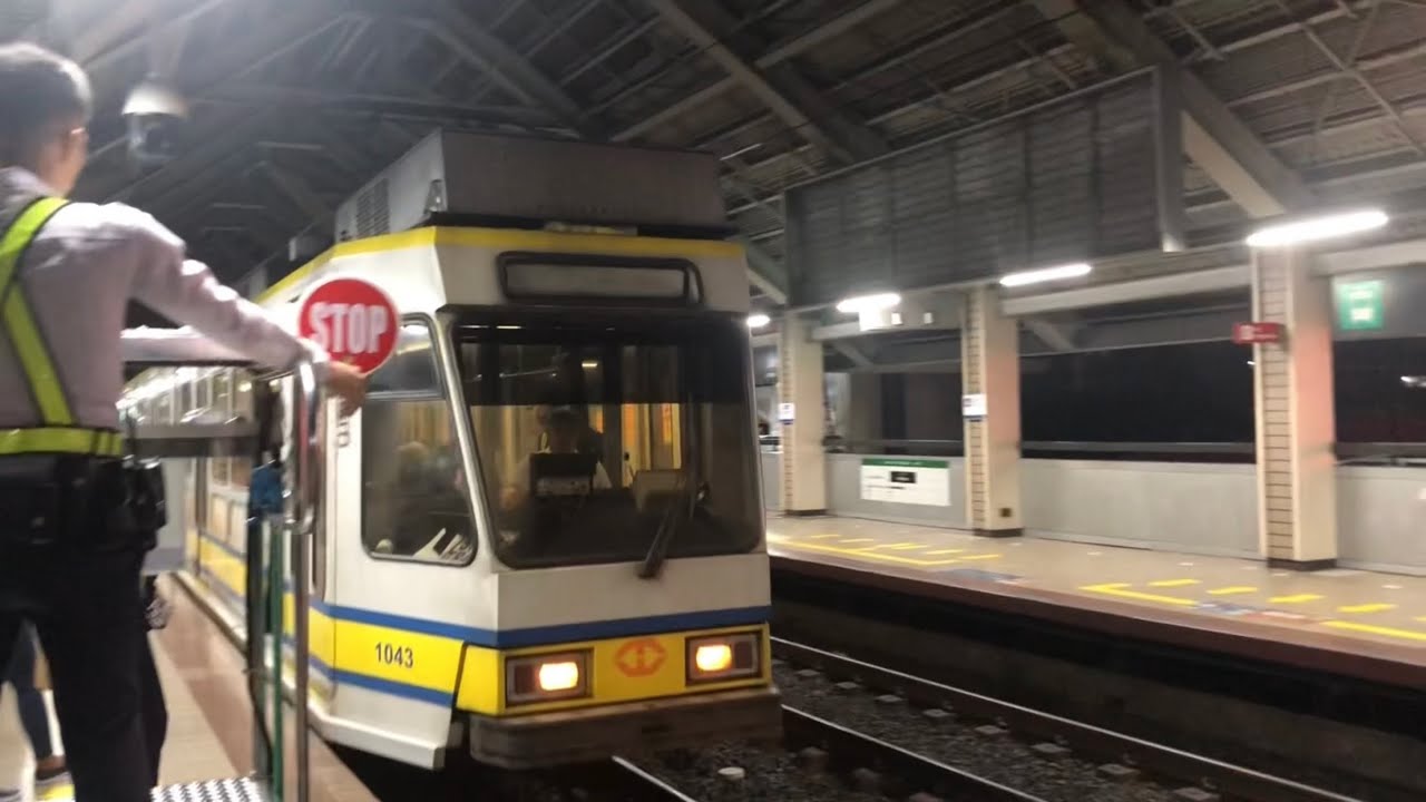 jam liner #1590 bus ride/ Lrt 1 1st gen front cab view gil puyat to ...