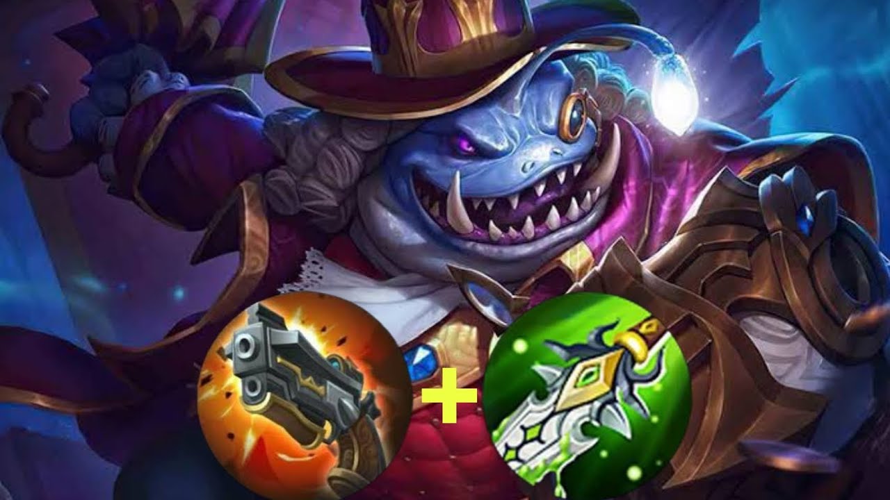 GAMEPLAY BANE (BUFF) BUILD & EMBLEM PYSHICAL INSANE DEMAGE - YouTube