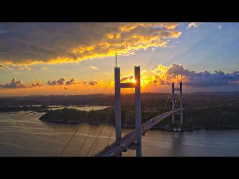 Tjörn bridge - YouTube
