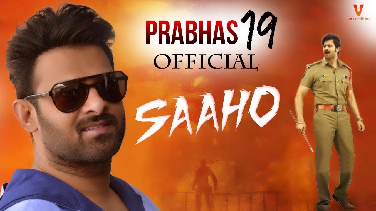 Saho Saaho Official First look Saaho Official First Look Teaser Telugu ...