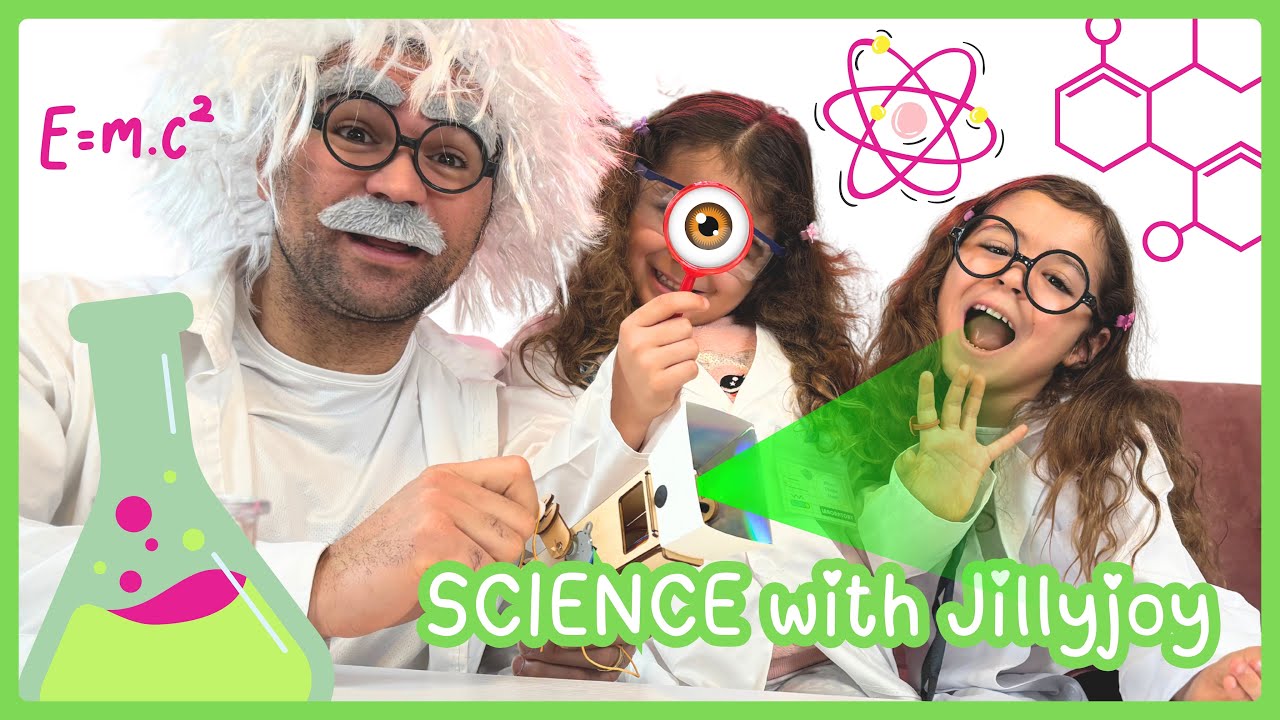 FUN Science Experiments for Kids with Jillyjoy Twins and Professor ...