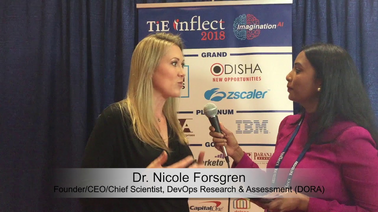 Dr. Nicole Forsgren's (@nicolefv @devops_research) @TiEInflect ...