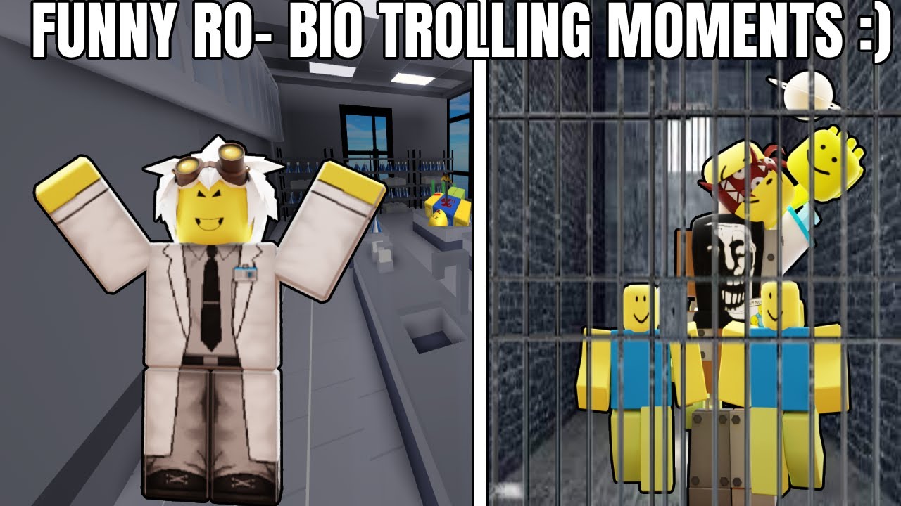 ROBLOX RO-BIO TROLLING (FUNNY MOMENTS AND MEMES)... - YouTube