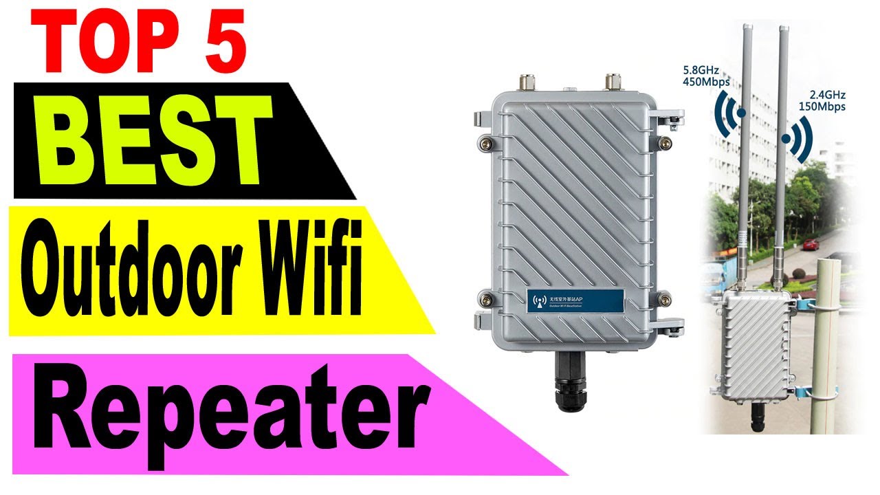 Top 5 Best Outdoor Wifi Repeater 2021 - YouTube