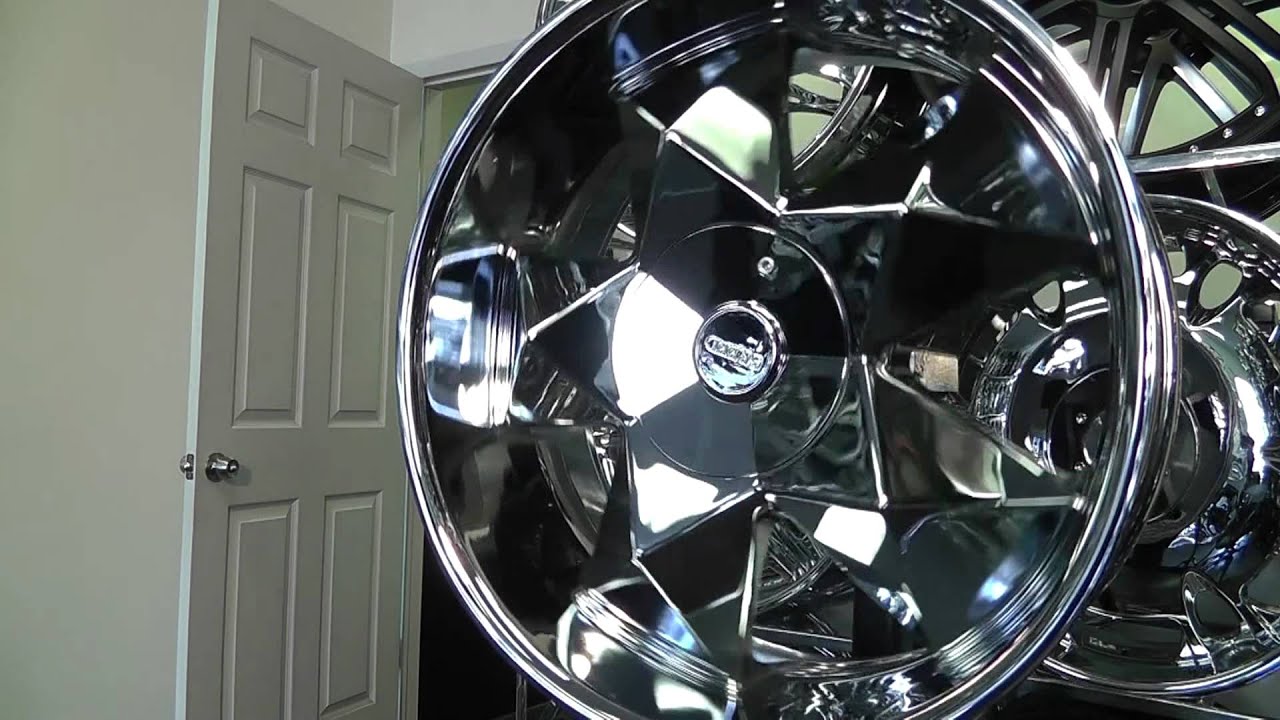 Greed - 936 - 22 x9.5 - Chrome Rims / Wheels - YouTube