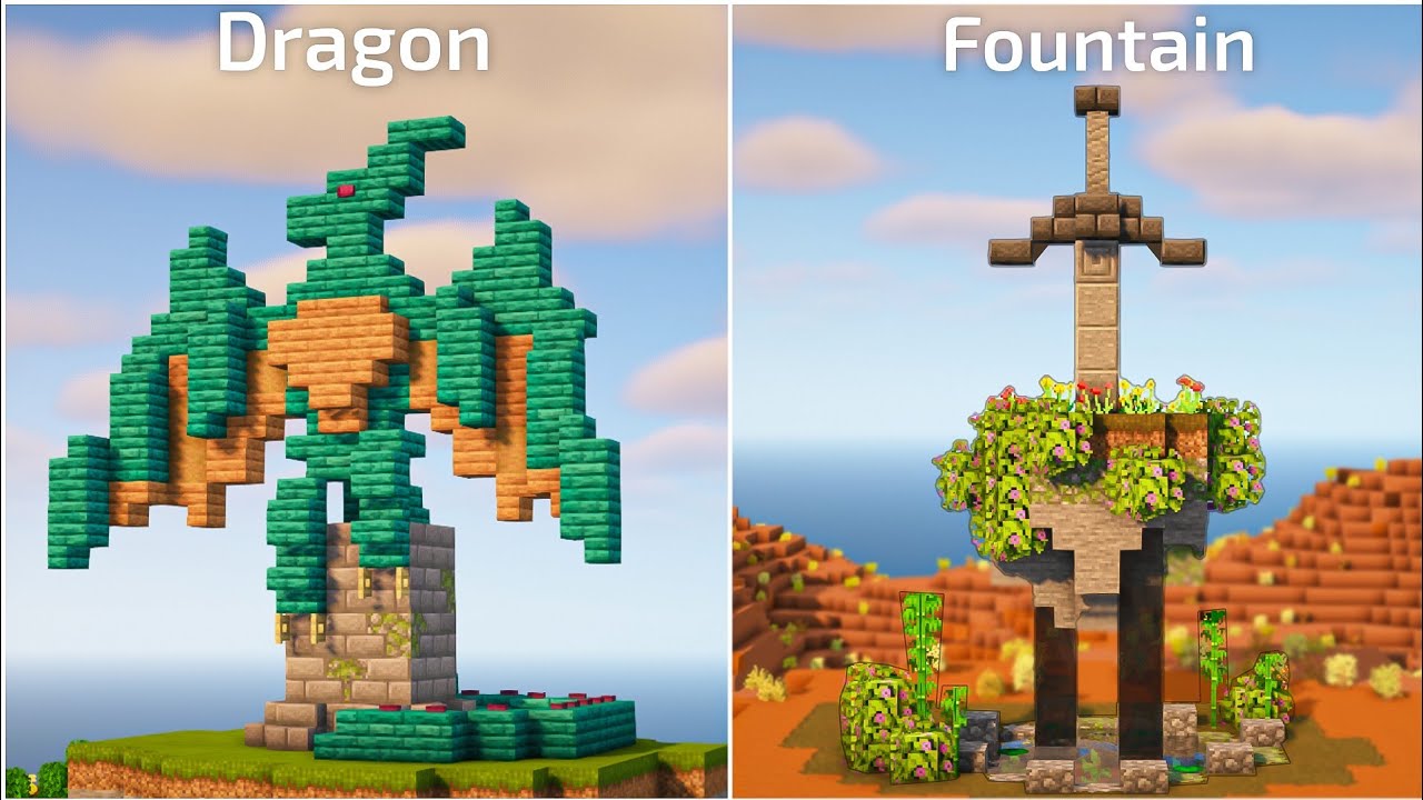 10 Detailed Fantasy Build Ideas To Add In Your Minecraft World! - YouTube