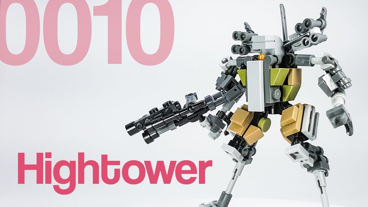 Hightower LEGO MOC Micro Mech Build 0010 - YouTube