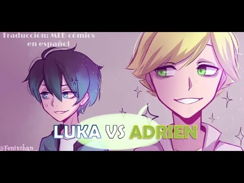 Luka Vs Adrien [Minicomic Miraculous Ladybug] - YouTube