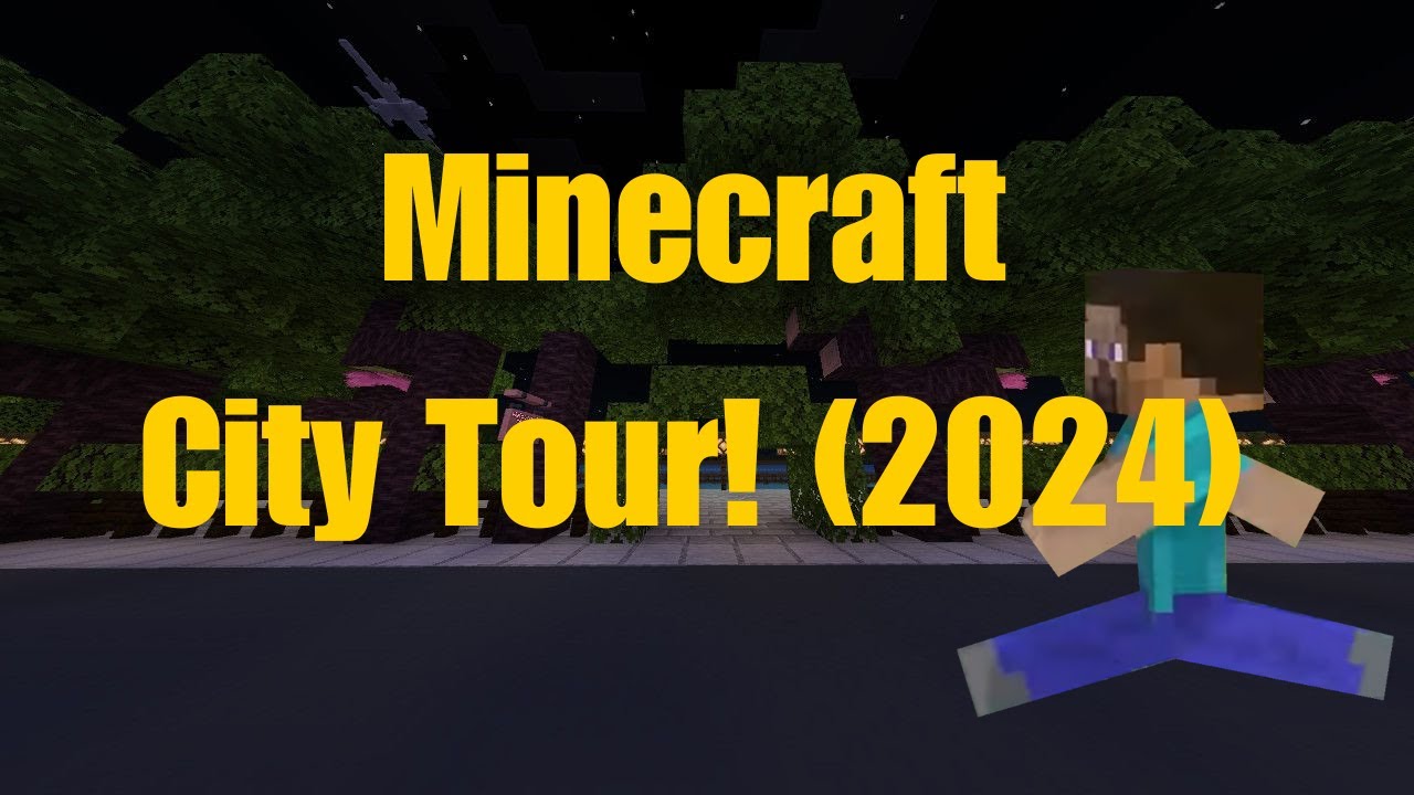 Minecraft City Tour! (2024) - YouTube
