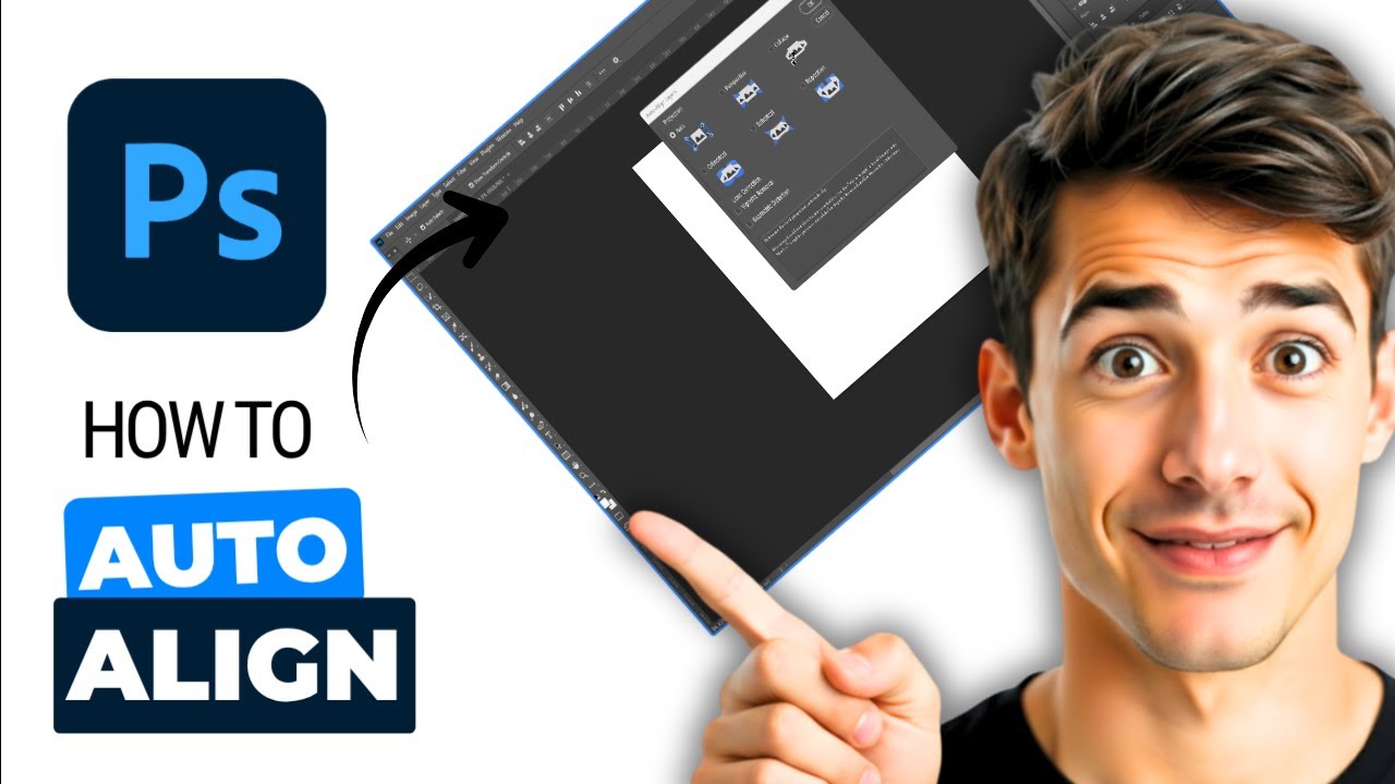 How To Auto Align Layers In Photoshop (Easiest Way) (2026 Guide) - YouTube