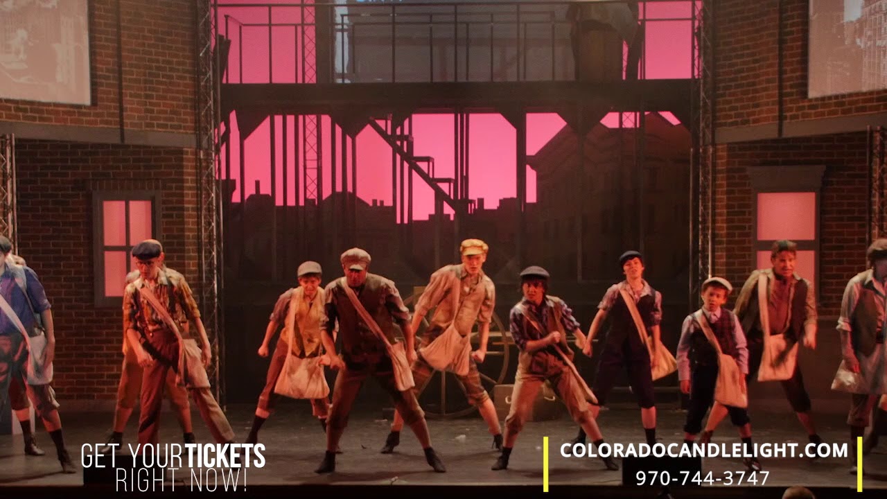 Disney's Newsies gets our audiences dancing || Video 3 - YouTube
