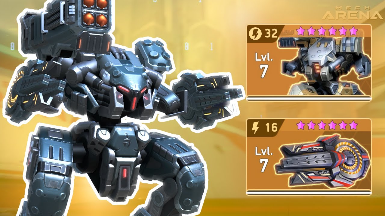 Mech Arena: Onyx & Disc Launcher - Perfect for Victory - YouTube