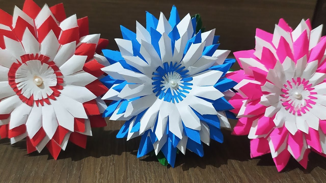 Origami Paper Flowers How To Make Rose Paper Flower | Easy Origami