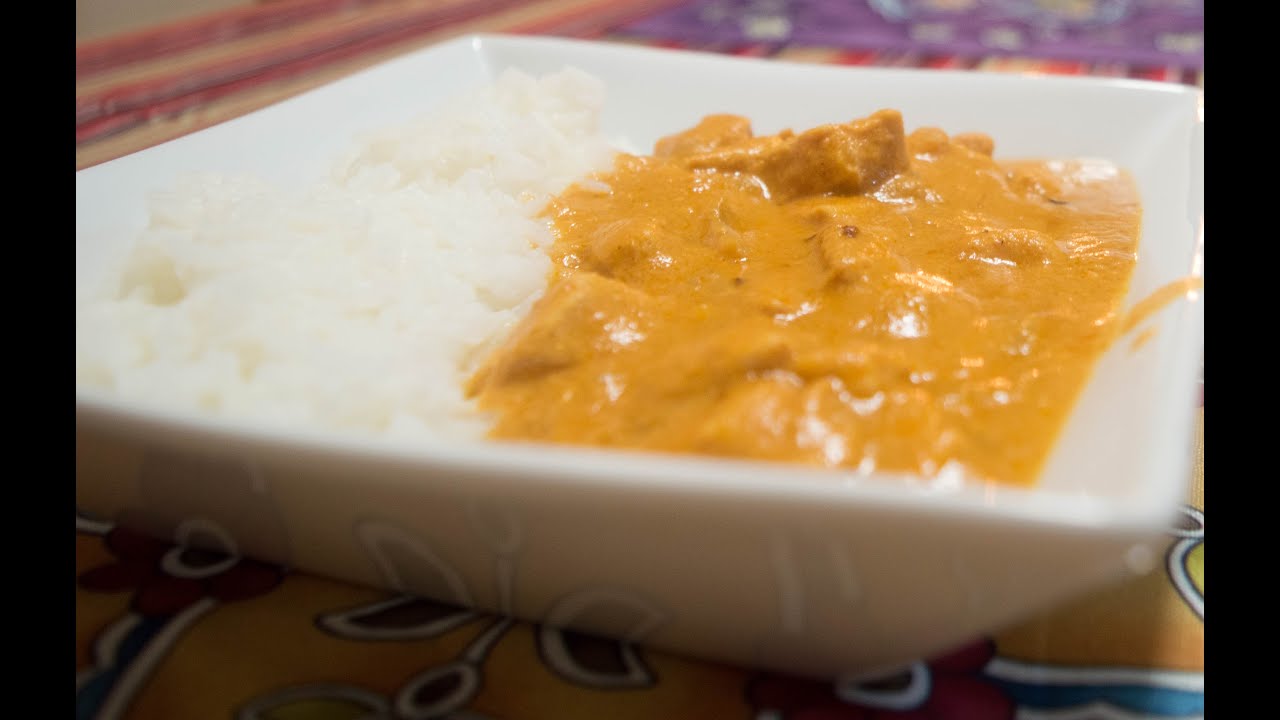 Kid friendly butter chicken - YouTube