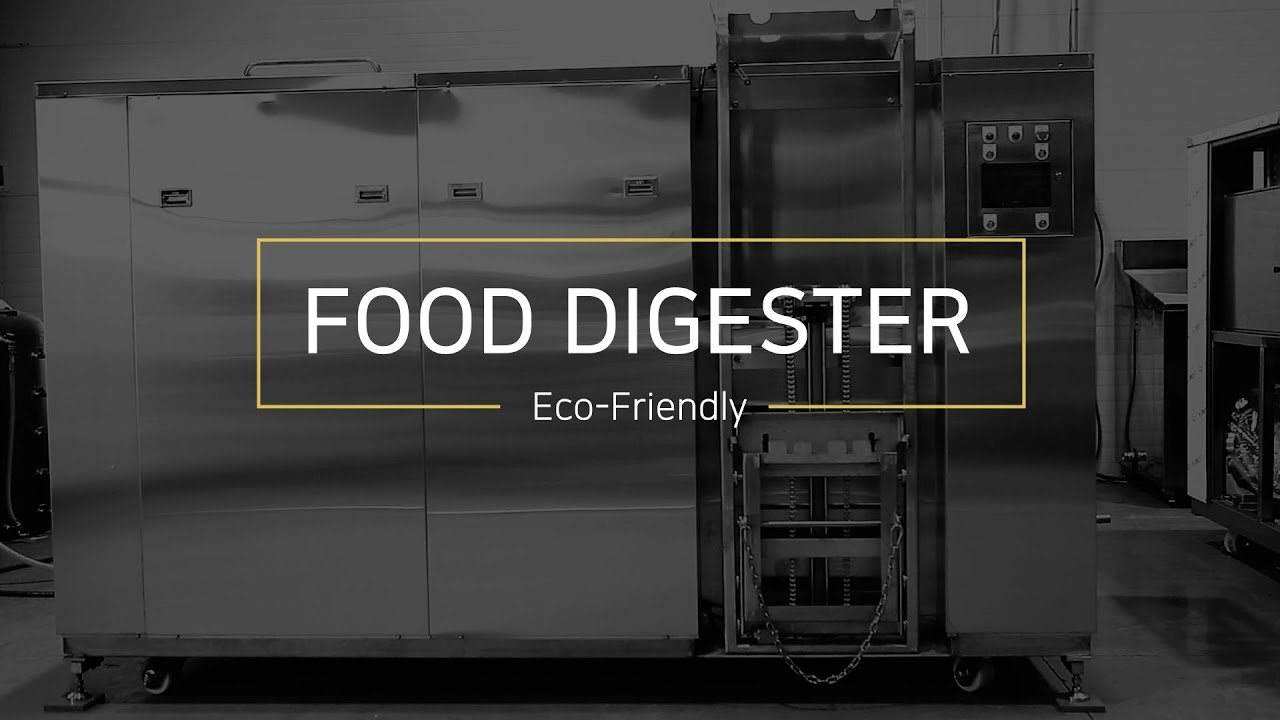 EXBIO food waste machine - YouTube