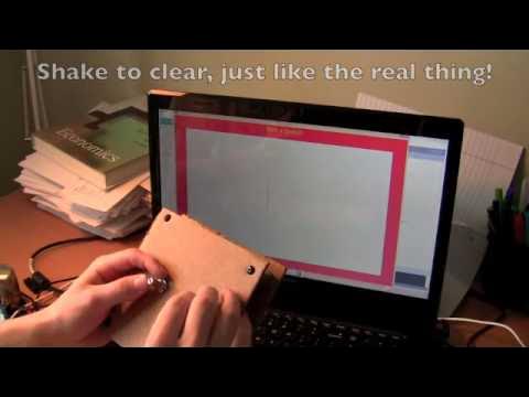 Virtual Etch A Sketch (Arduino & Processing) - YouTube