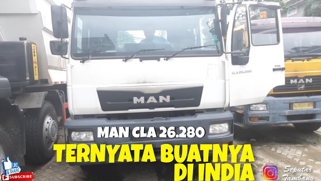 REVIEW TRUK ASAL INDIA MAN CLA 26.280. Punya Chasis Panjang Ternyata Di ...