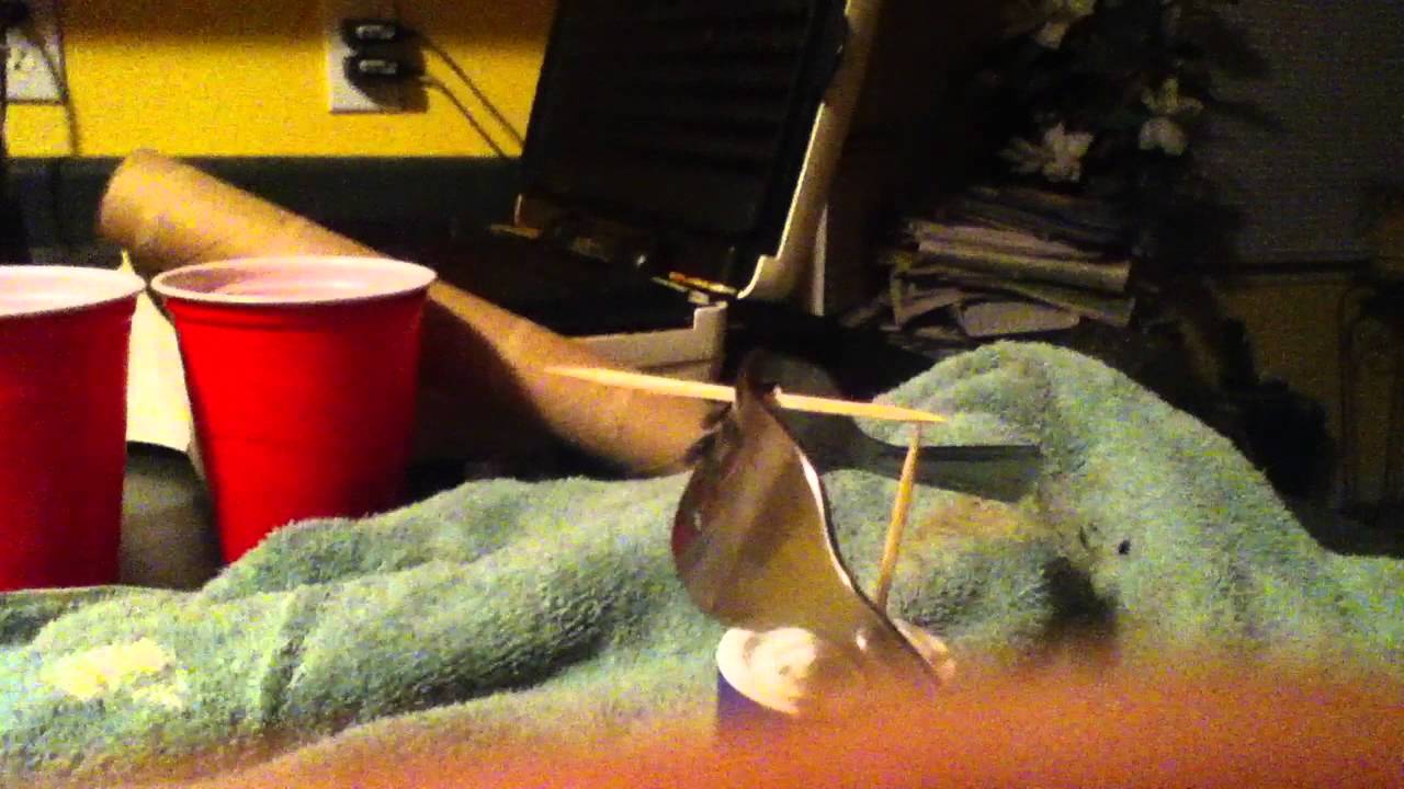 Bar Trick: fork balancing (finished) - YouTube