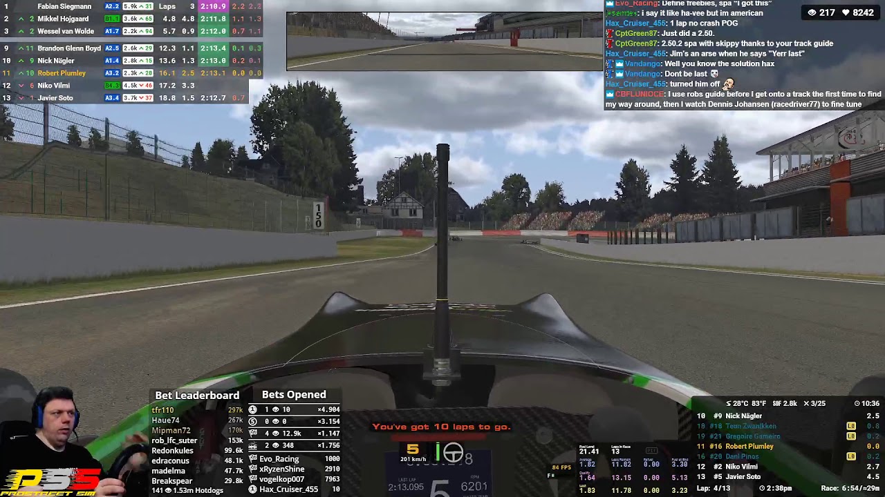 iRacing Dallara F3 at Spa 22nd April 2020 - YouTube