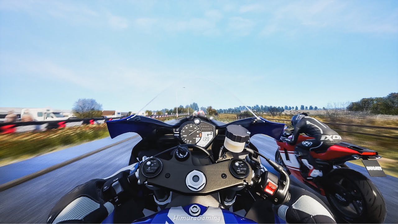 Fully Modded Akrapovic Yamaha R6 Full Speed At Southern 100 | Ride 4 ...