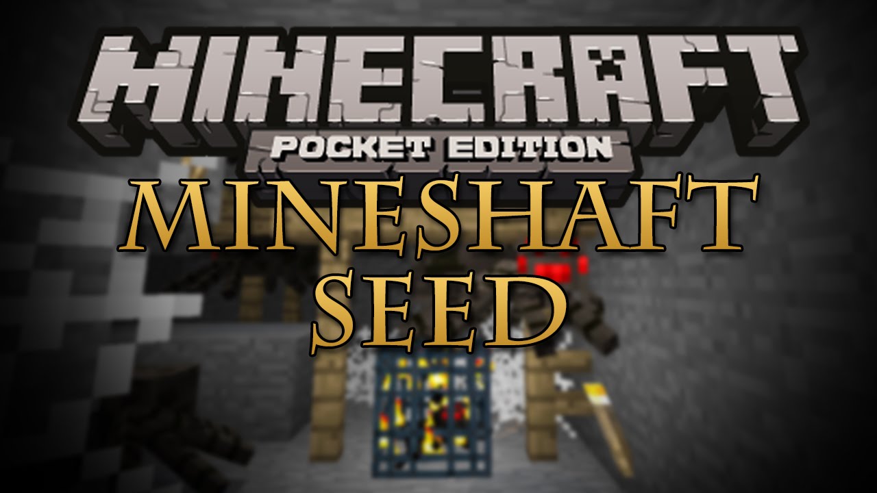 Mineshaft Seed with Huge Waterfall & Floating Tree! - Minecraft Pocket ...