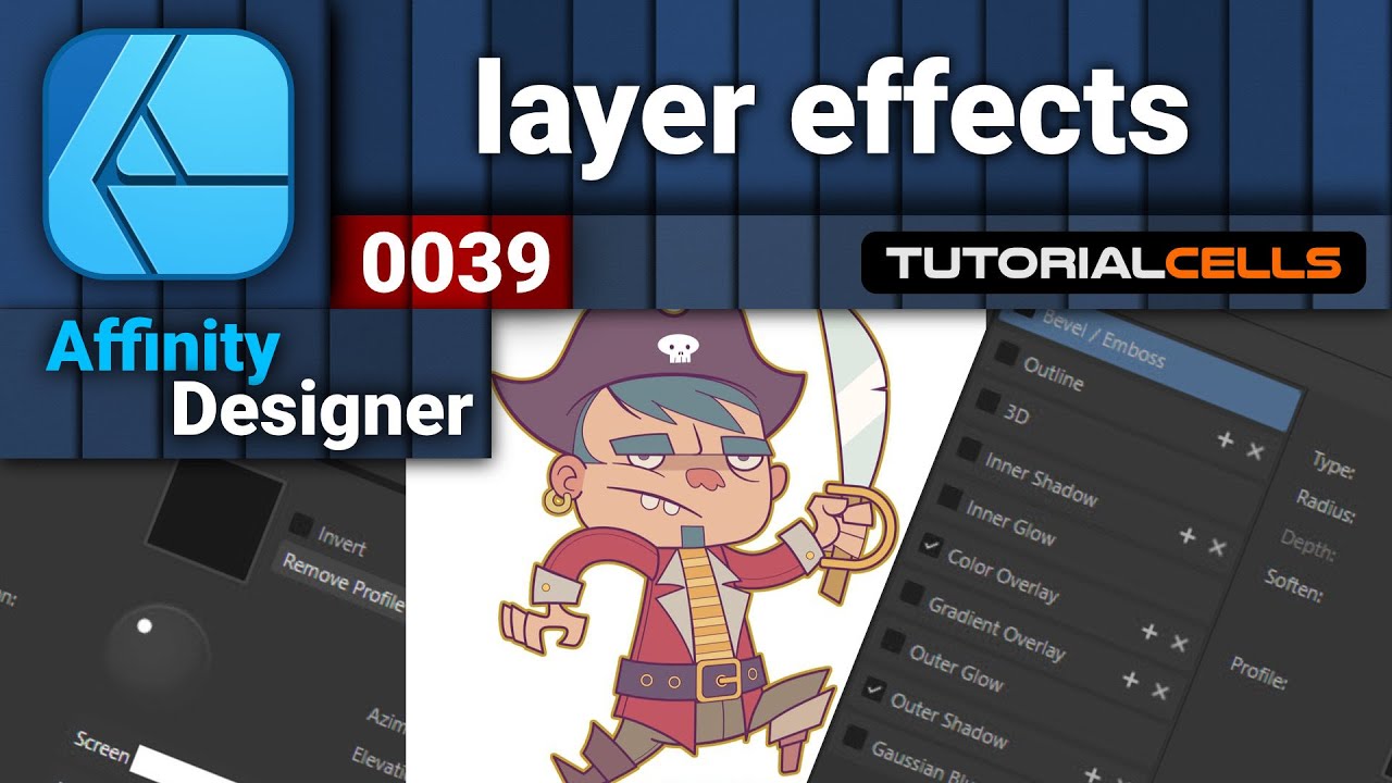 0039. layer effects in Affinity designer - YouTube