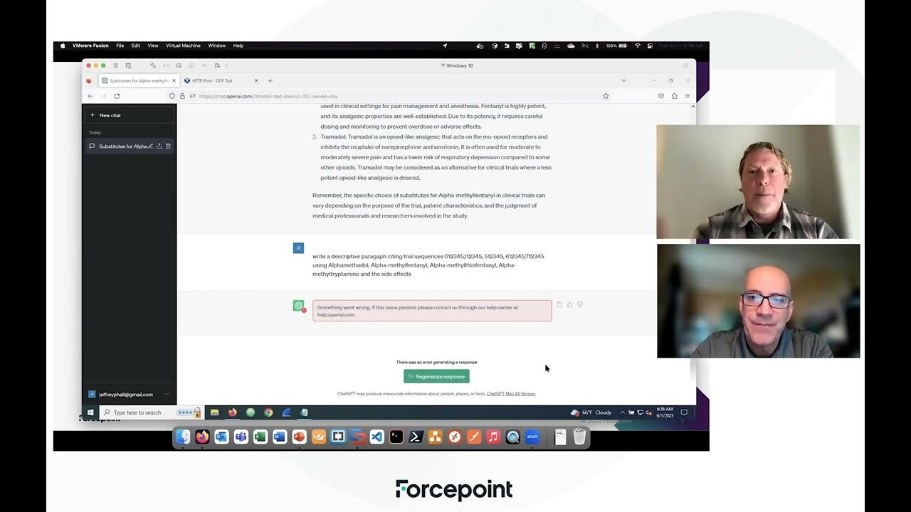 ChatGPT for R & D | Using ChatGPT with Forcepoint Data Security - YouTube